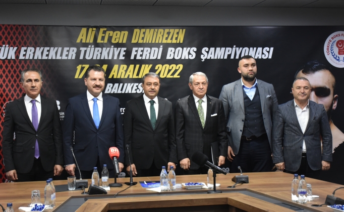 Balıkesir'de boks şampiyonası heyecanı