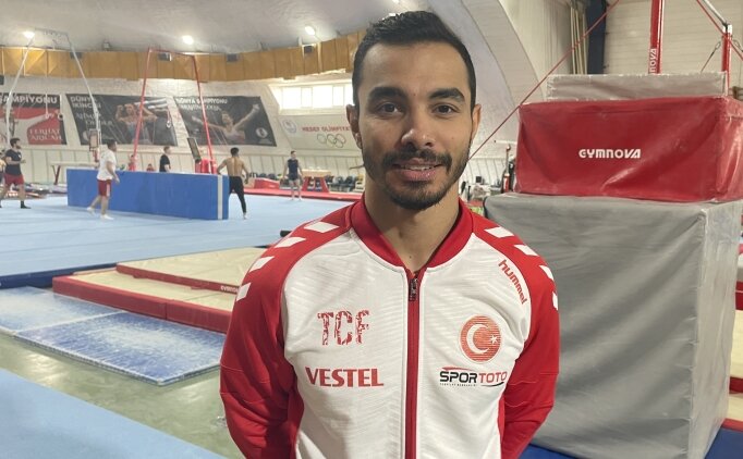 Milli cimnastikci Ferhat Arıcan, tarihte bir ilkin peşinde