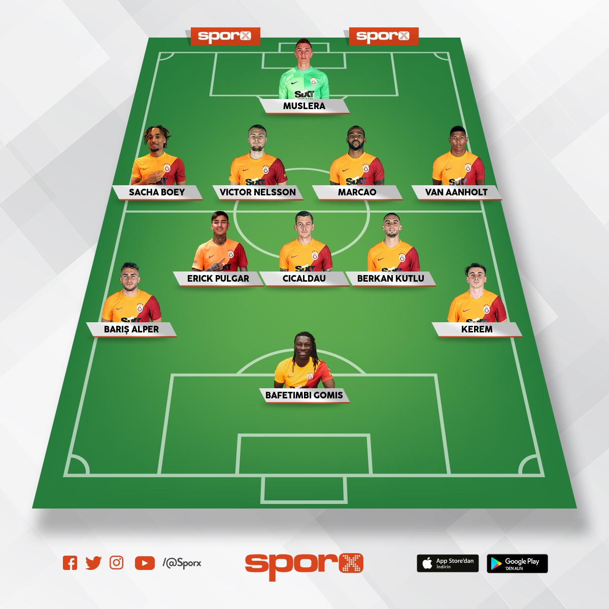 Gs Fb Kar Kadrosu Sporx lk11 Gs Fb Kar Kadrosu Sporx lk11